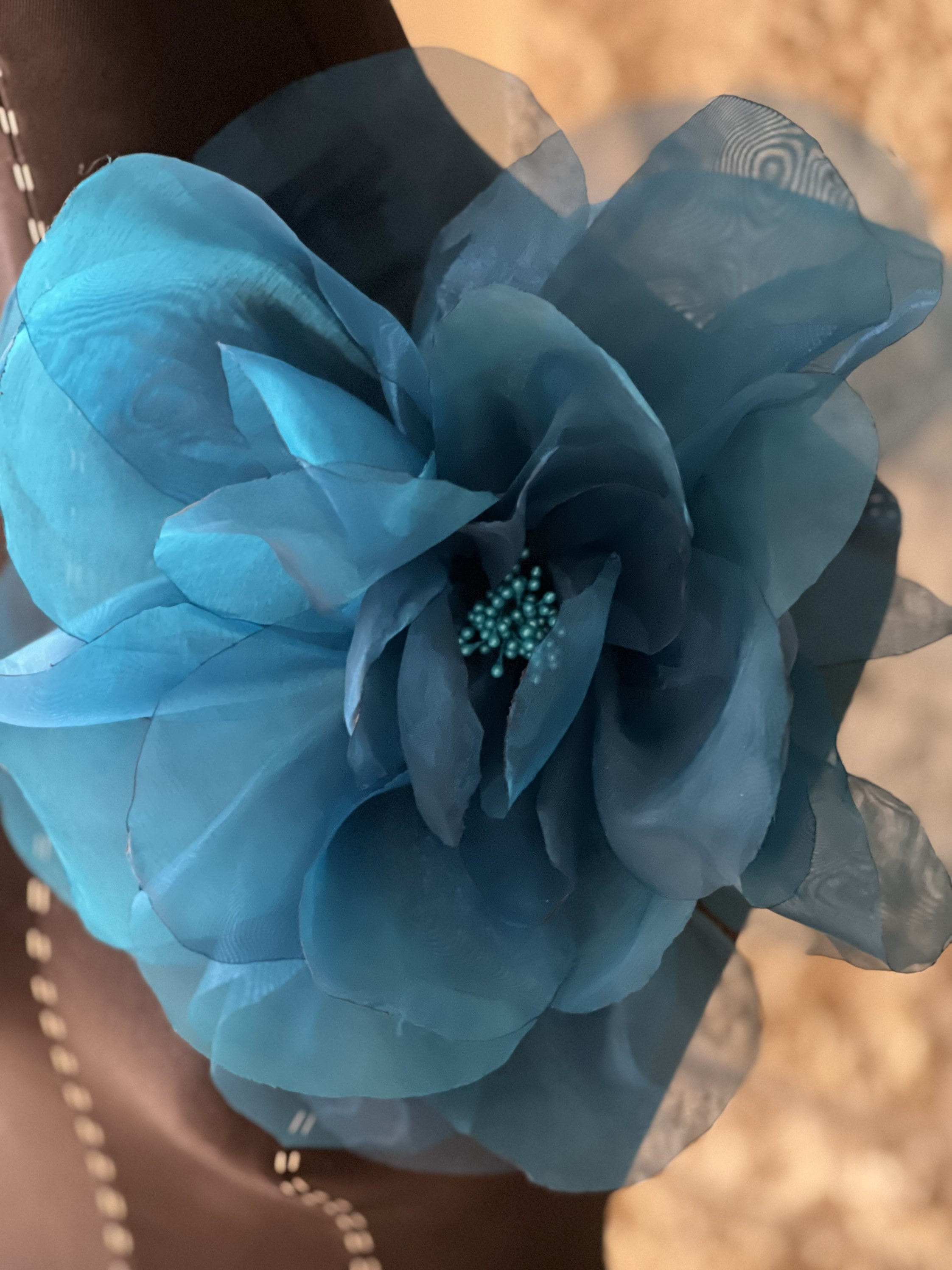 Oversized Shoulder Brooch /pin/ Flower/ Brooch/ Handmade - Etsy