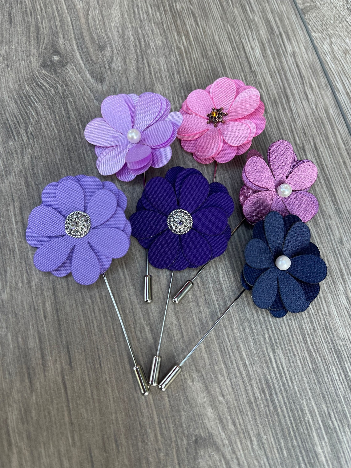 Mens Lapel Pin, Jacket Flower Lapel, Fabric Lapel, Wedding Pin Lapel ...