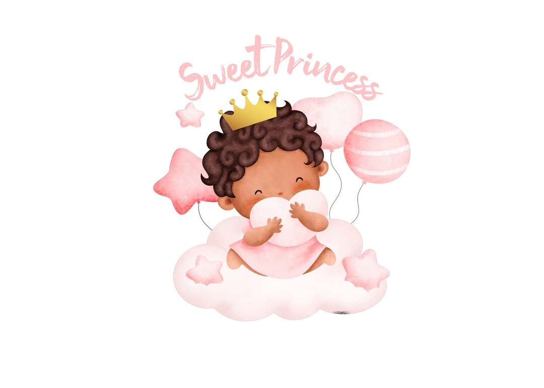 Sweet Princess Girl PNG Sublimation Crafting Instant Download - Etsy