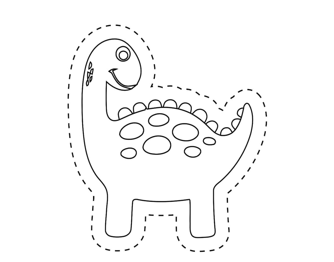 20 Fun Cut Out Coloring Pages - Etsy