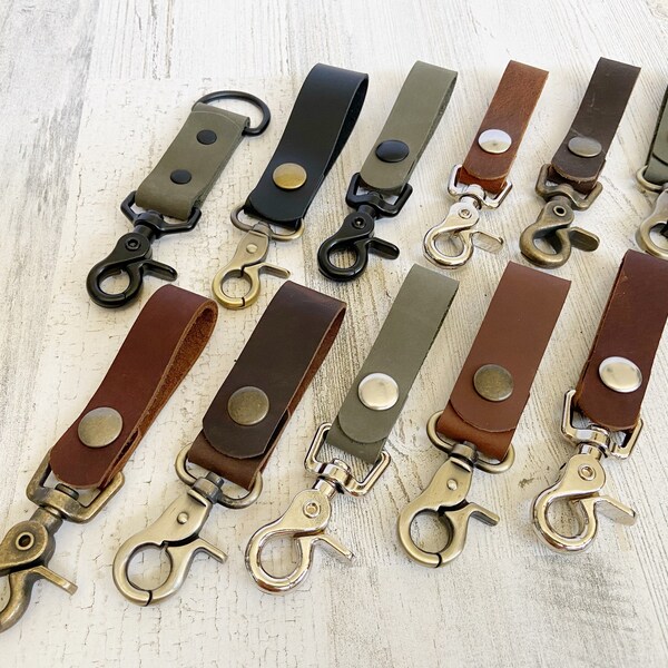 Leather Keeper - Etsy