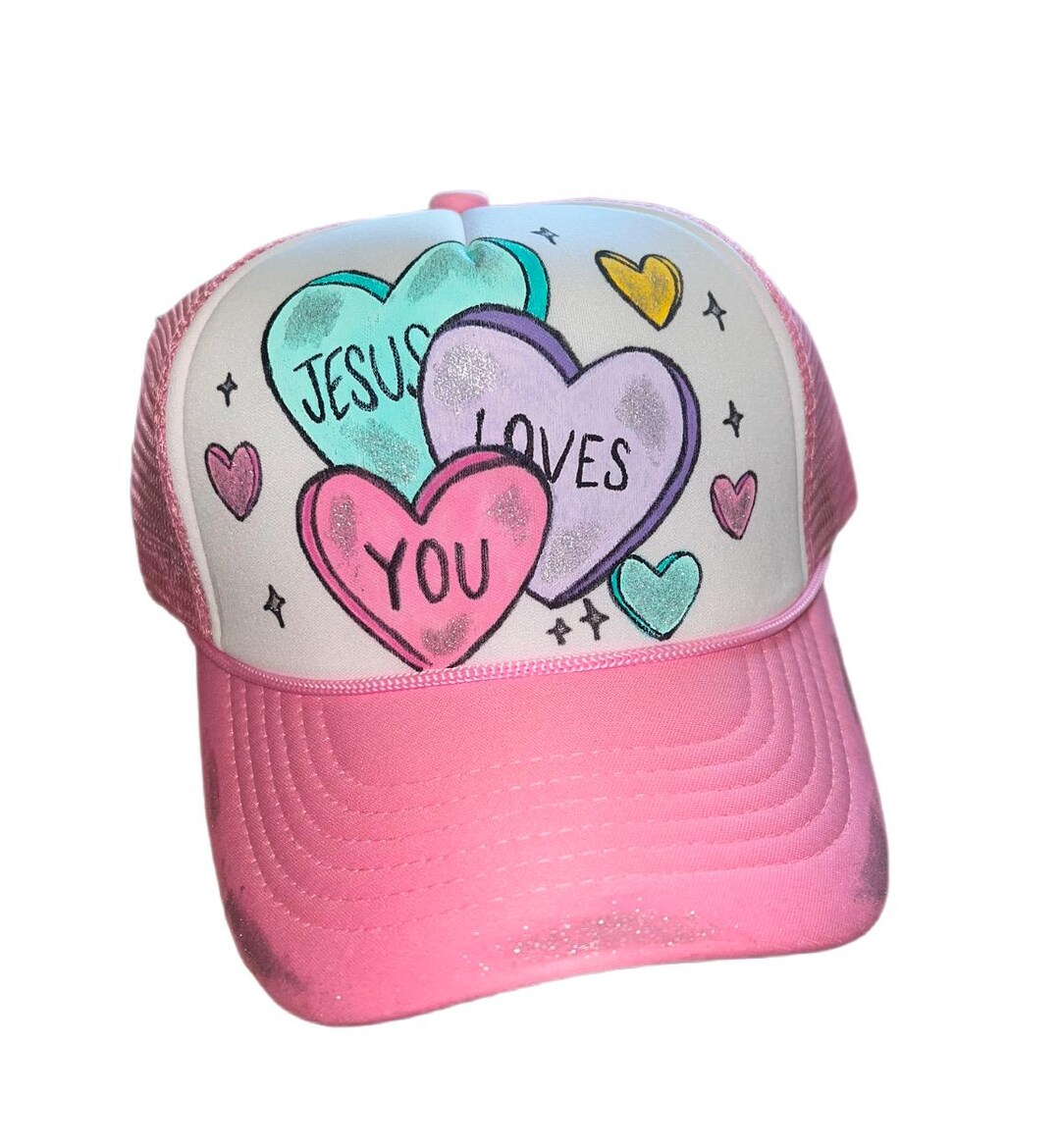 Valentines Trucker Hat - Etsy