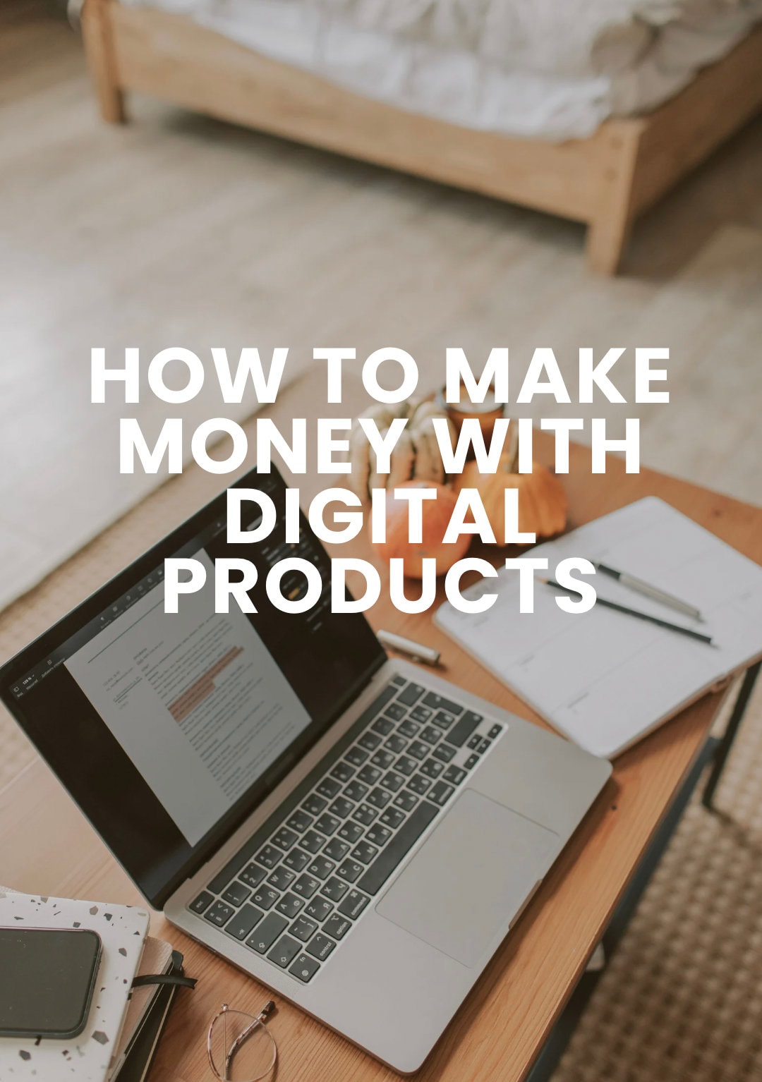 How to Make Money With Digital Products Ebook MRR PLR PDF Template With ...