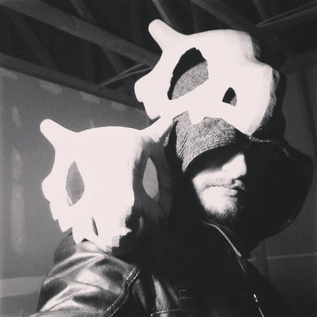 Pokemon Cubone-marowak Skull Cosplay 3d-printed Hand-painted | Etsy