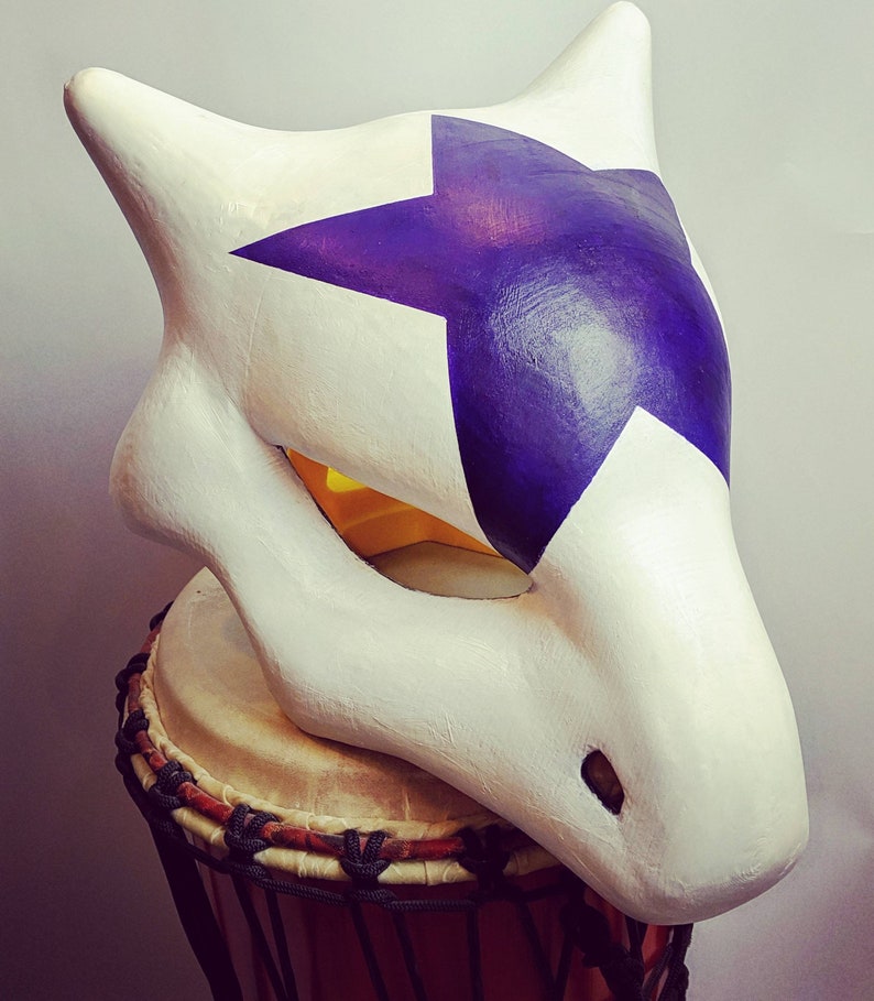 Pokemon Cubone-marowak Skull Cosplay 3d-printed Hand-painted - Etsy