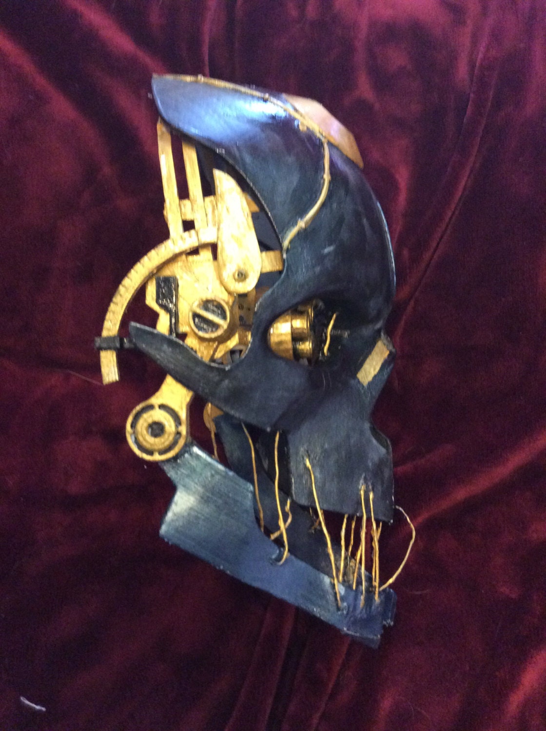 Corvo Mask Dishonerd Mask Cosplay 3D Printed and Hand - Etsy