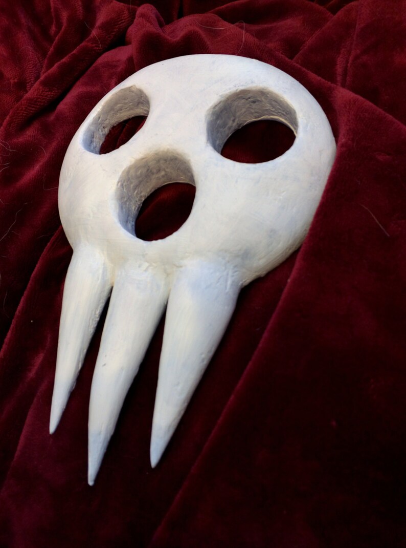 Lord Death Mask Soul Eater Mask Shinigami Sama Mask Cosplay - Etsy