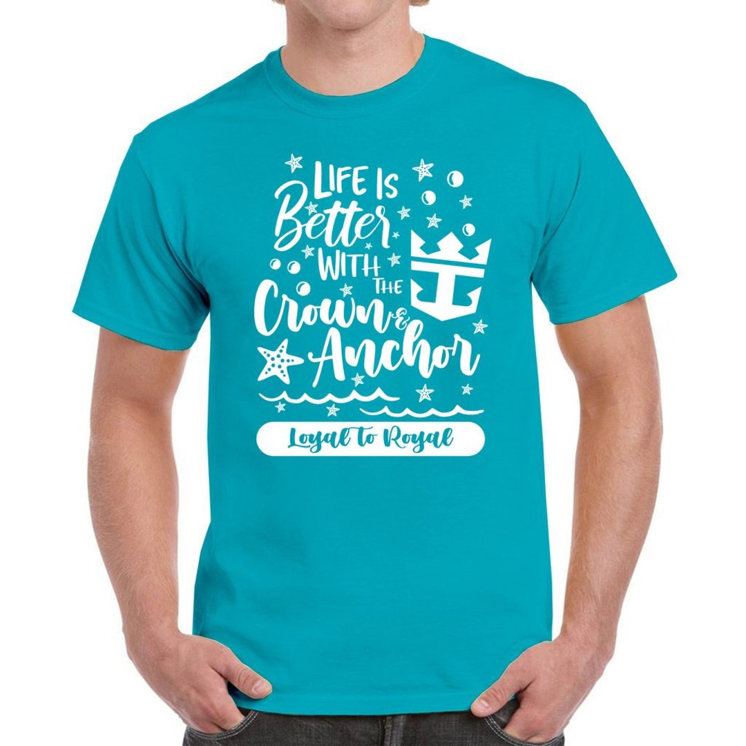 Loyal to Royal—life is Better With the Crown and Anchor - Etsy