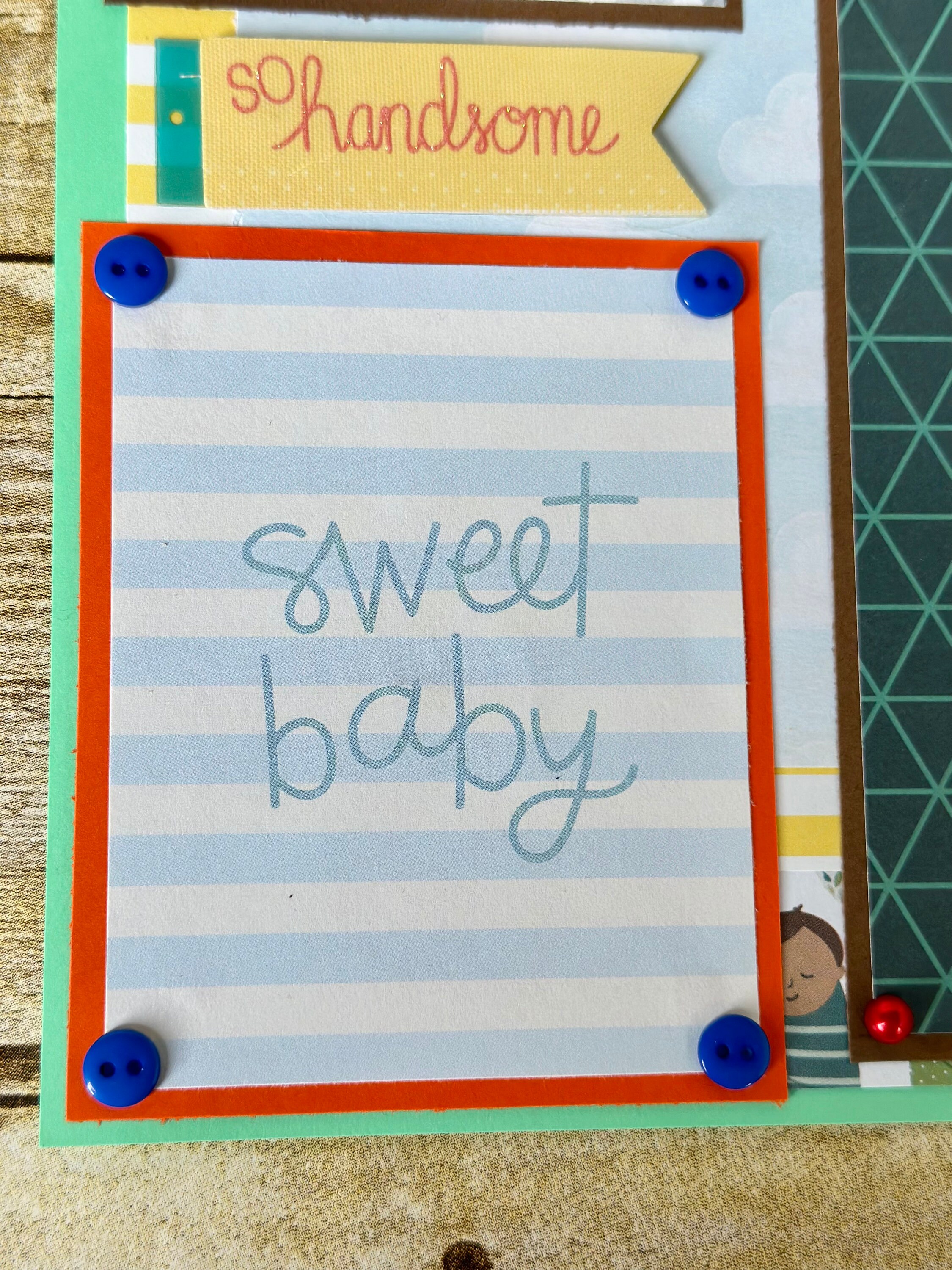 12x12 Baby Boy Scrapbook Pages - Etsy