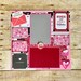 12x12 Valentines Day Scrapbook Pages - Etsy