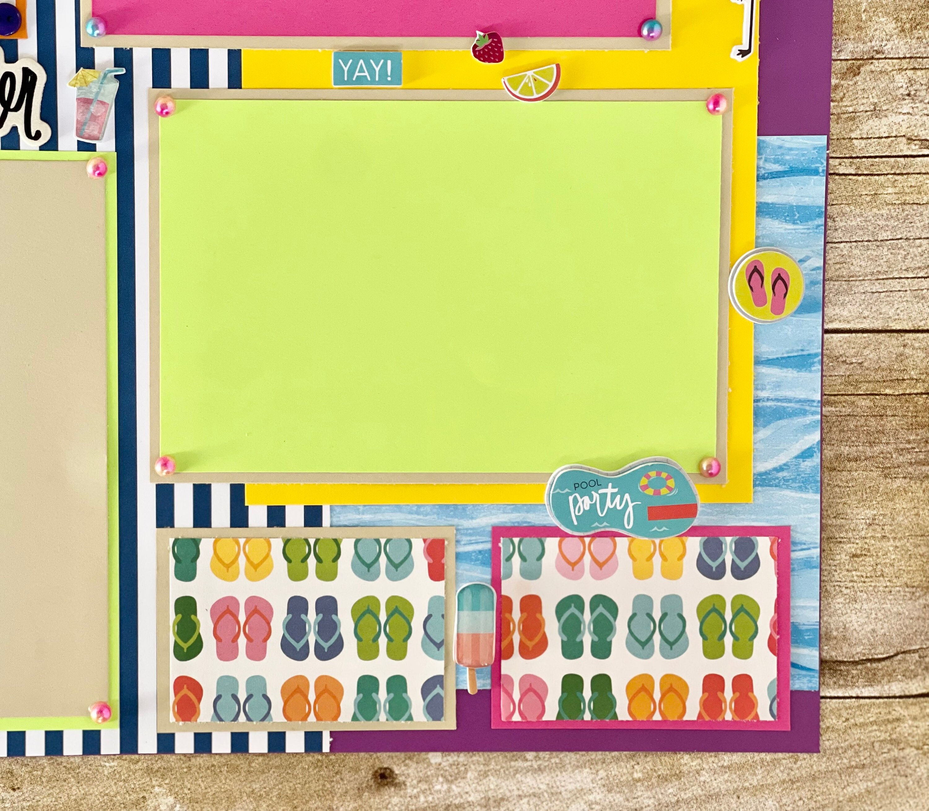 12x12 Summer Vacation Scrapbook Pages - Etsy