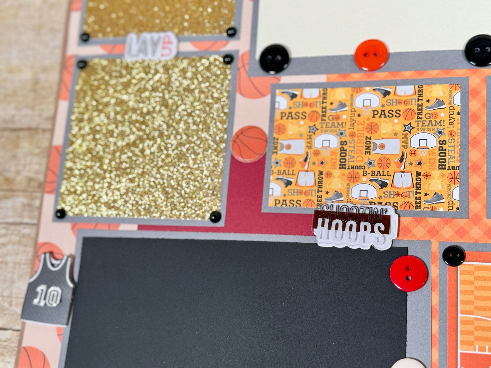 12x12 Basketball Scrapbook Pages - Etsy