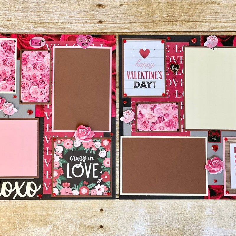 Valentine Scrapbook - Etsy