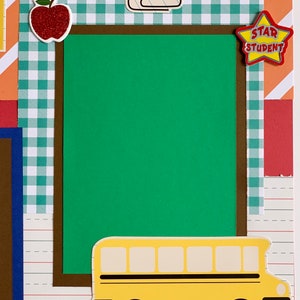 12x12 Boy / Girl 4th Grade Scrapbook Pages - Etsy