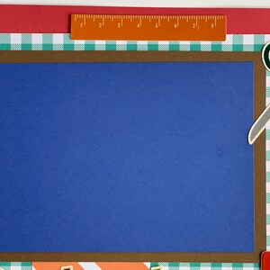 12x12 Boy / Girl 4th Grade Scrapbook Pages - Etsy