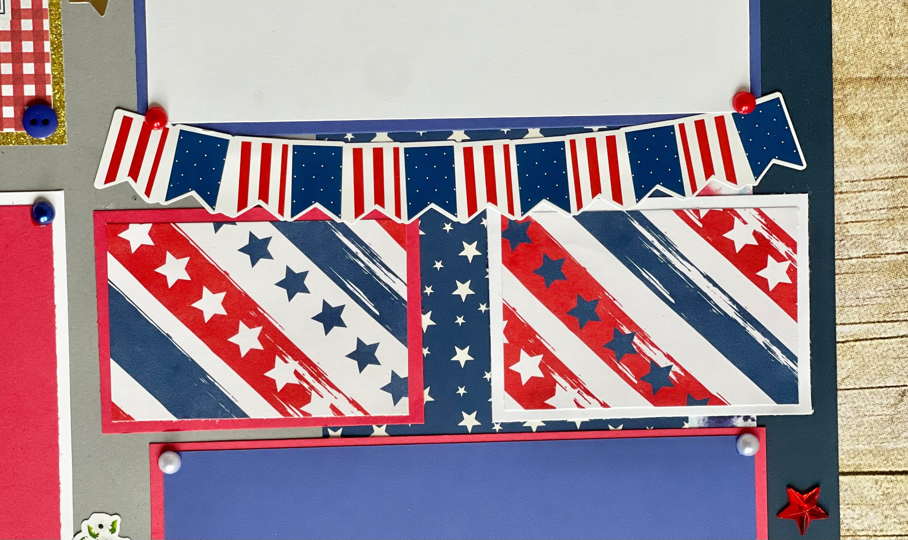 12x12 Independence Day Scrapbook Pages - Etsy