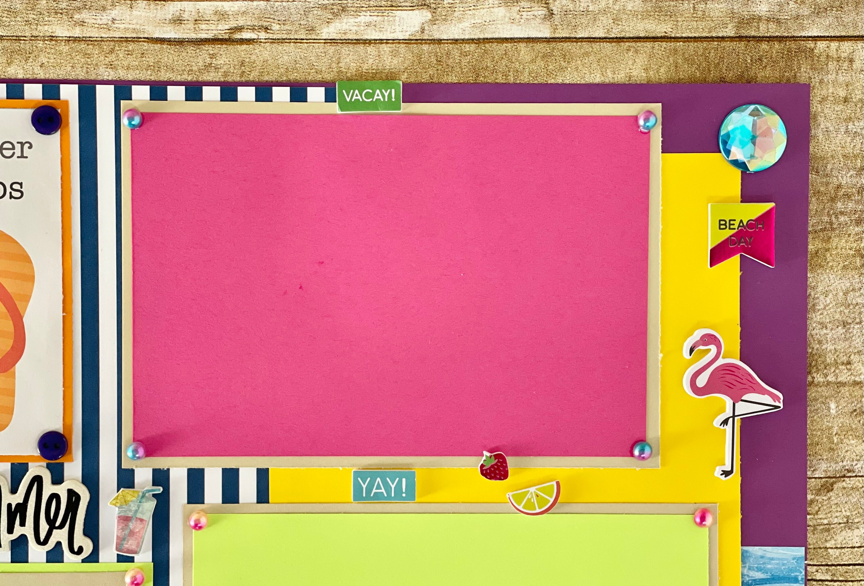 12x12 Summer Vacation Scrapbook Pages - Etsy