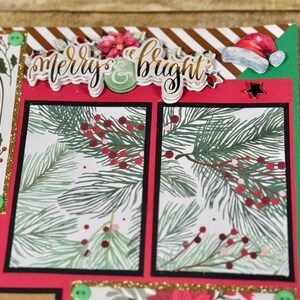 12x12 Christmas Scrapbook Pages - Etsy