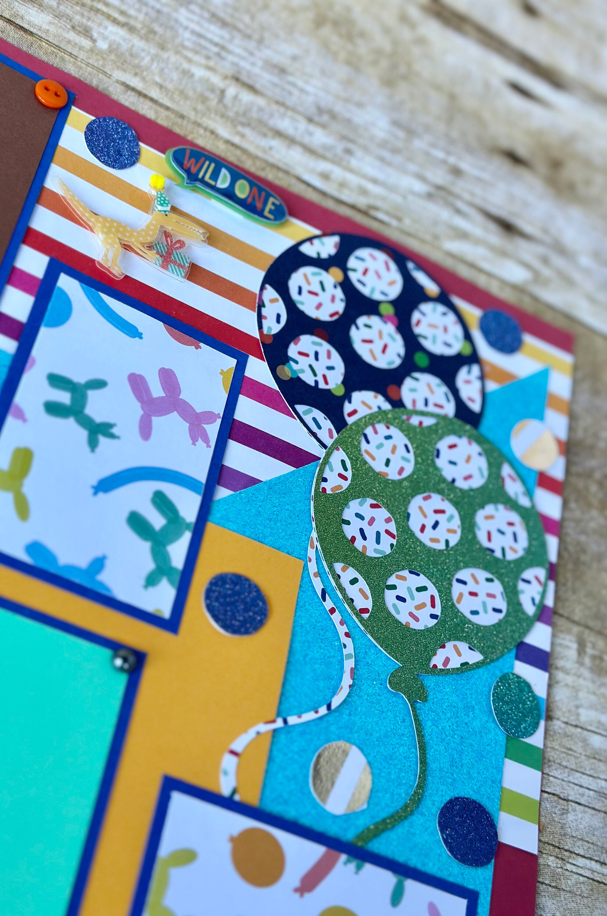 12x12 Birthday Scrapbook Pages - Etsy