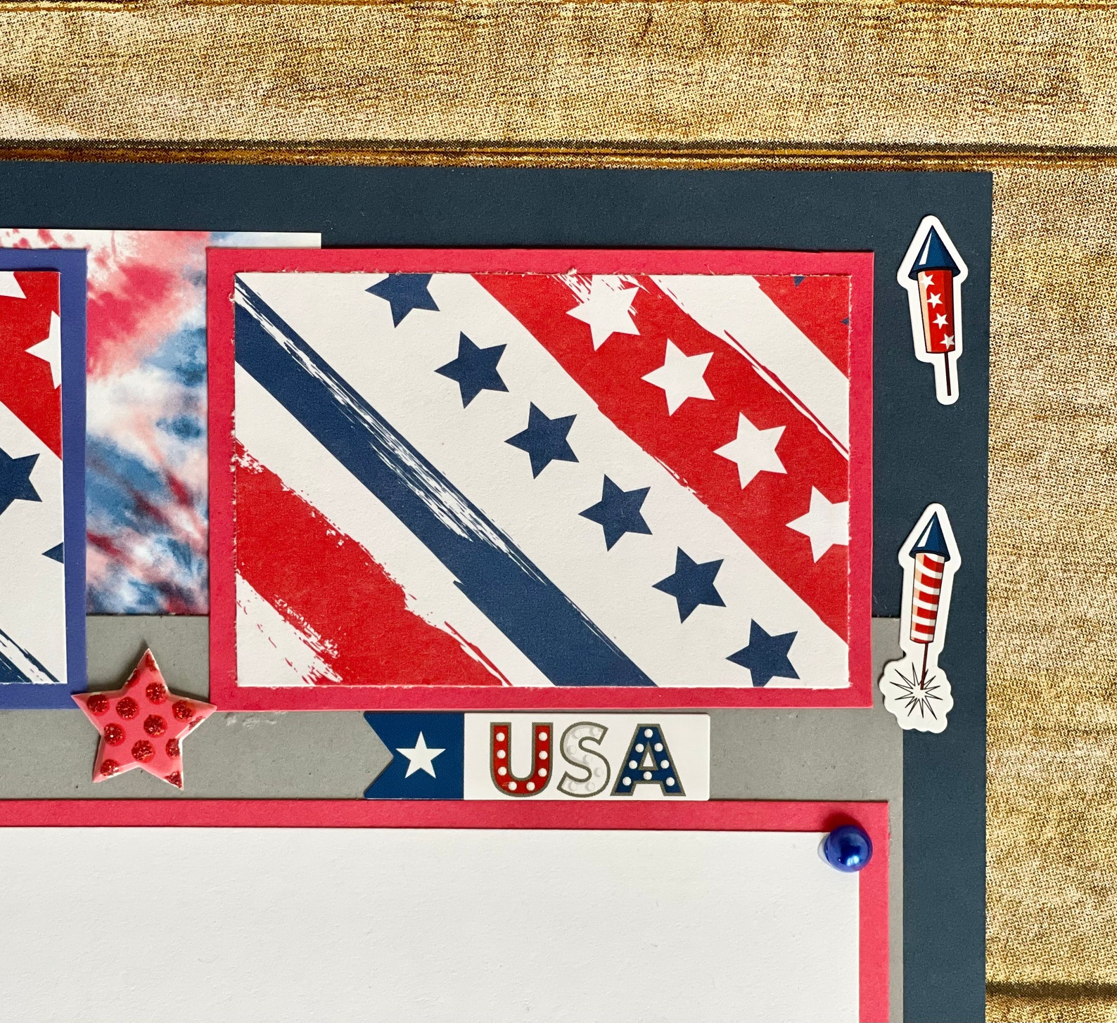 12x12 Independence Day Scrapbook Pages - Etsy