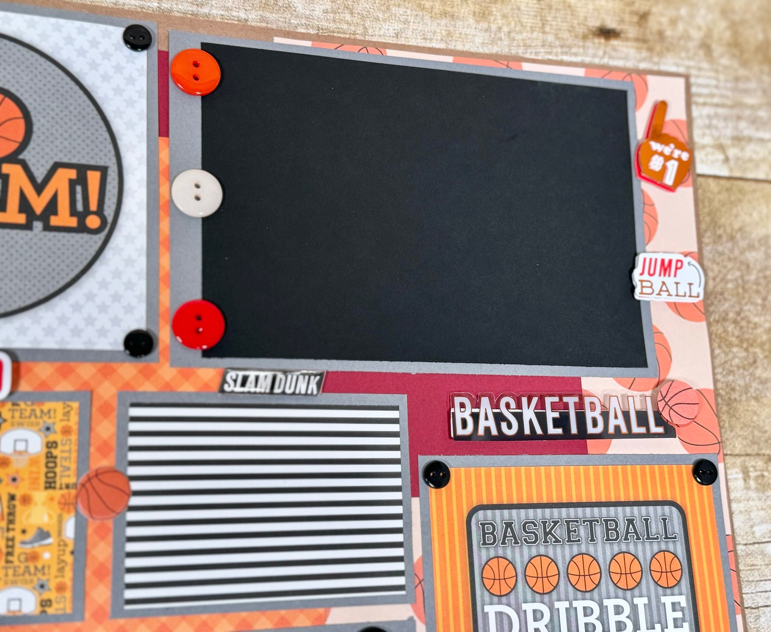 12x12 Basketball Scrapbook Pages - Etsy