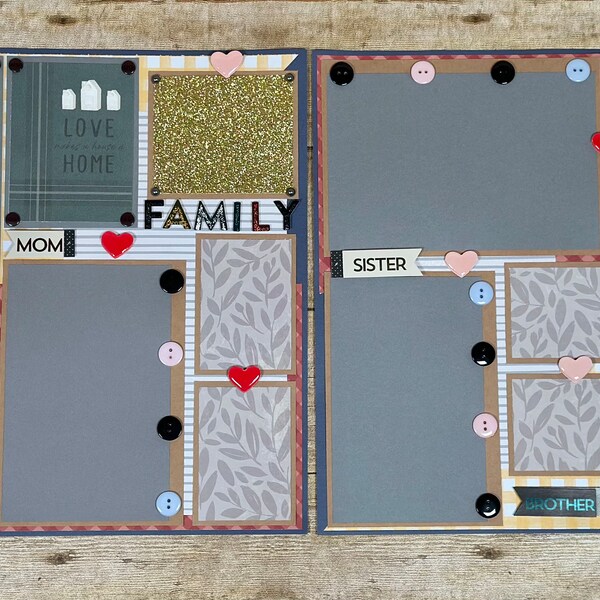 Family Scrapbook - Etsy