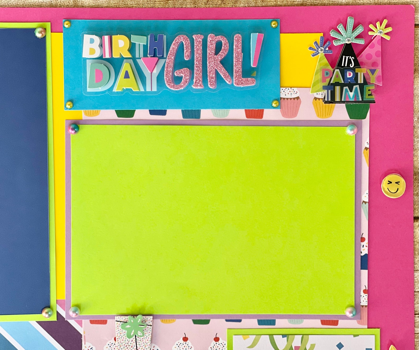 12x12 Birthday Scrapbook Pages - Etsy
