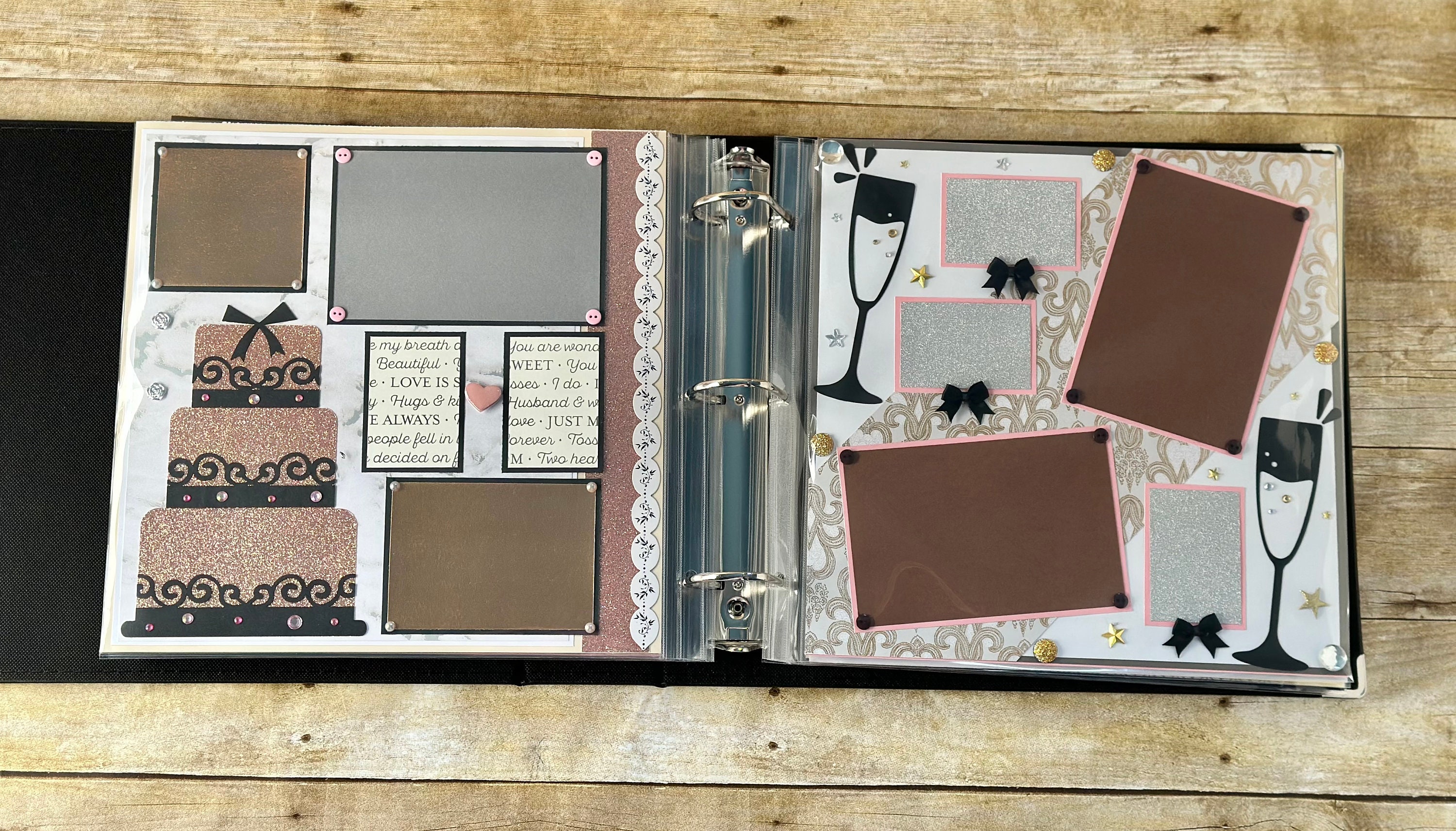 12x12 Wedding Scrapbook Album - Etsy