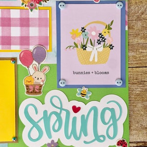 12x12 Spring Scrapbook Pages - Etsy