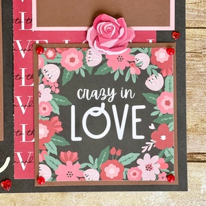 12x12 Valentines Day Scrapbook Pages - Etsy
