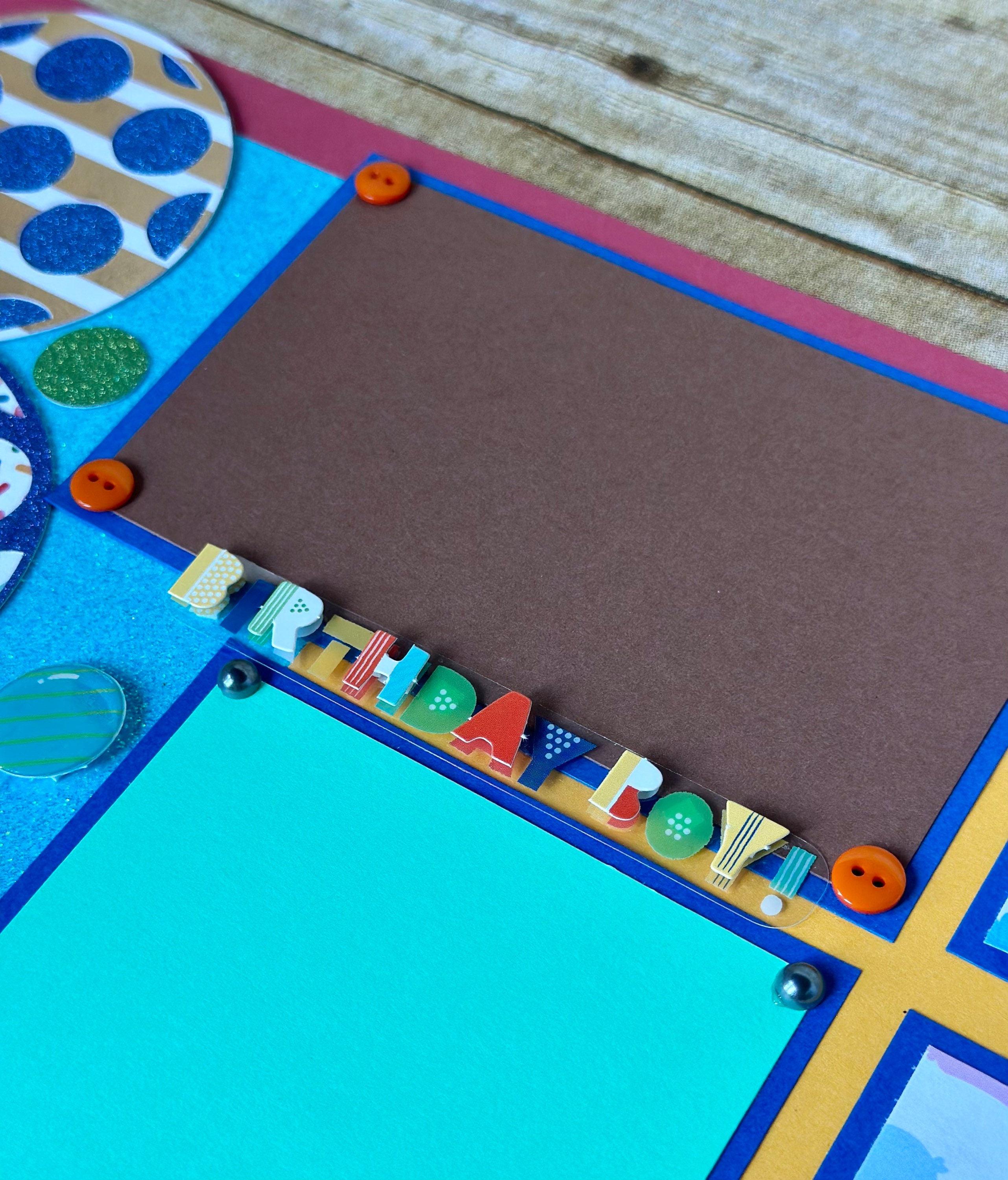 12x12 Birthday Scrapbook Pages - Etsy