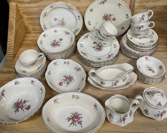 Homer Laughlin Priscilla Pattern - Etsy