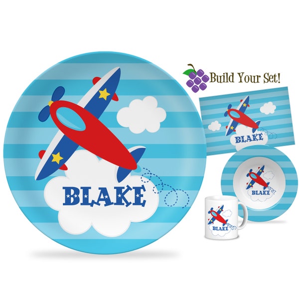 Airplane Plate - Etsy