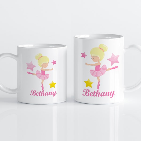 Personalized Ballerina Kids Cup - Etsy