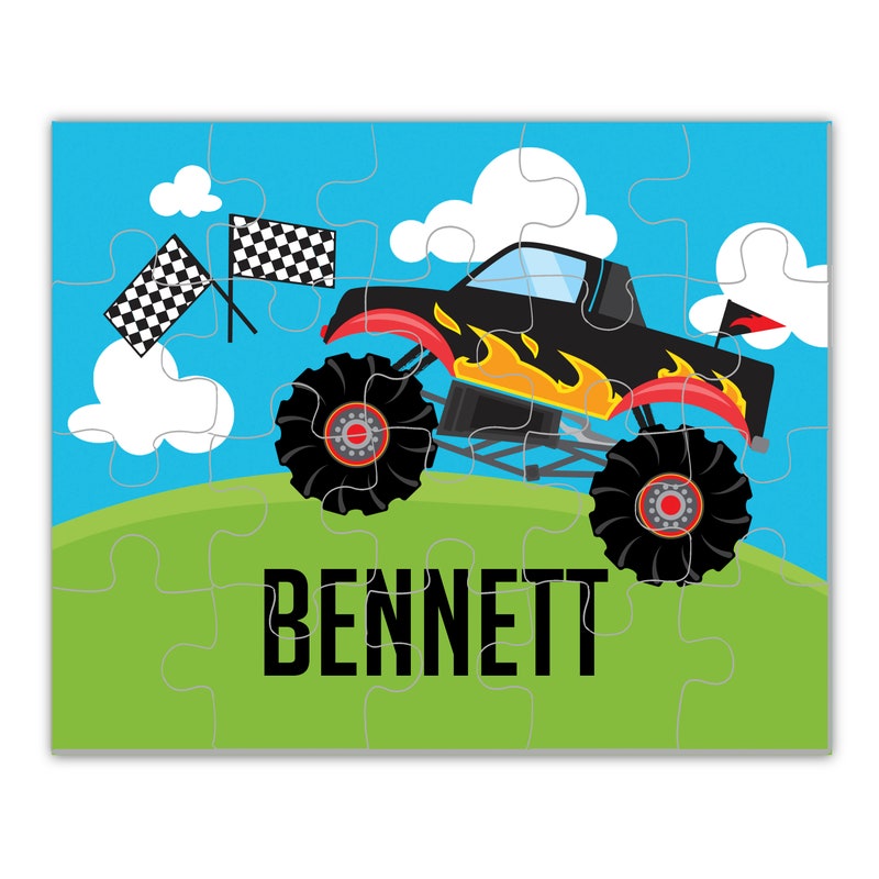 Monster Jam Puzzle - Etsy