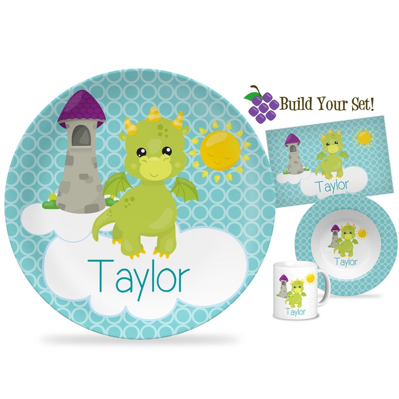 Dragon Plates - Etsy