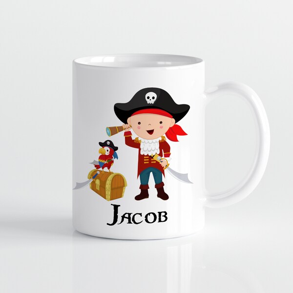 Ceramic Pirate Mug - Etsy