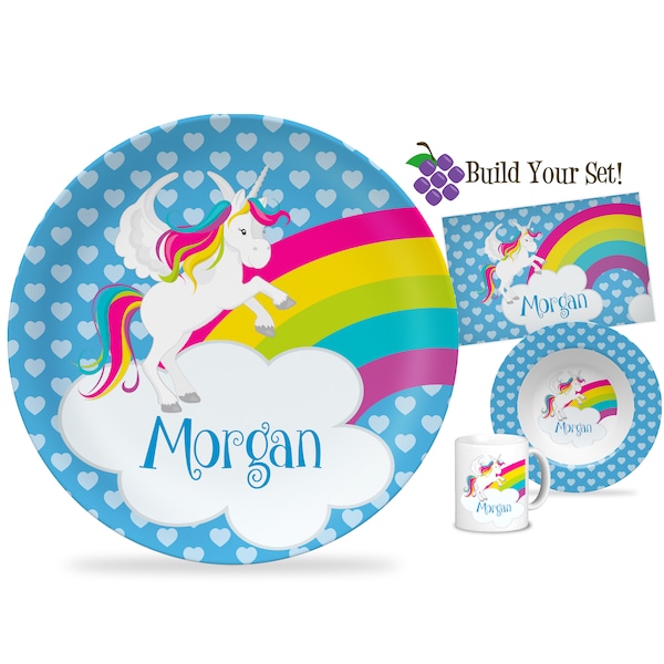 Unicorn Name Plate - Etsy