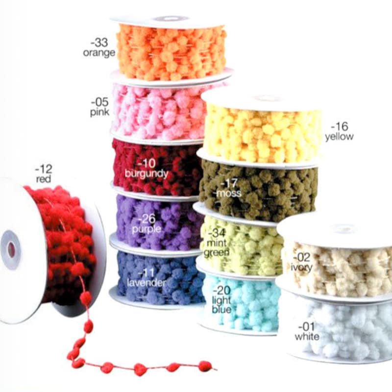 Pom Poms - Etsy