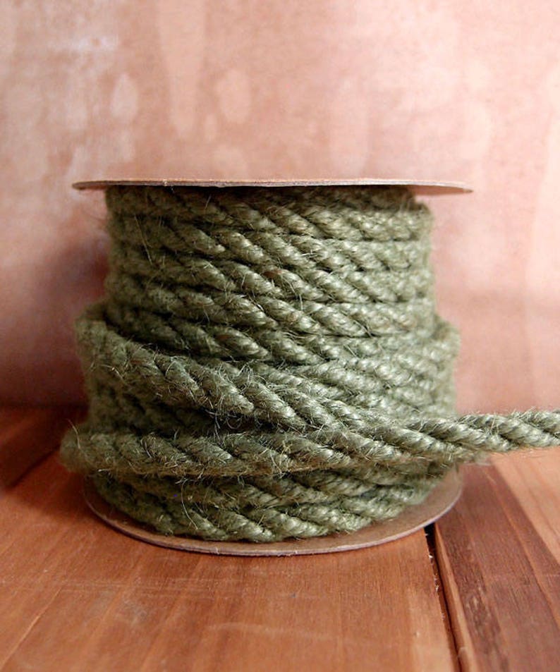 Fancysupply Natural Burlap Jute Rope Twine Cord 6 Mm X 10 - Etsy