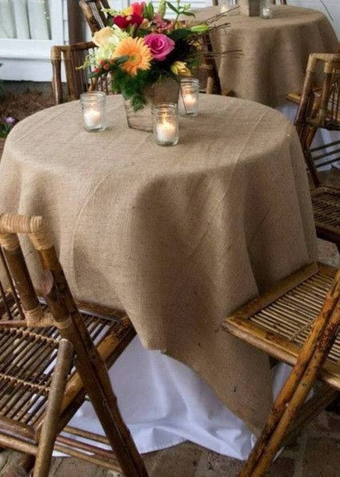 One High Quality Rustic Country Jute Burlap Table Cover - Etsy