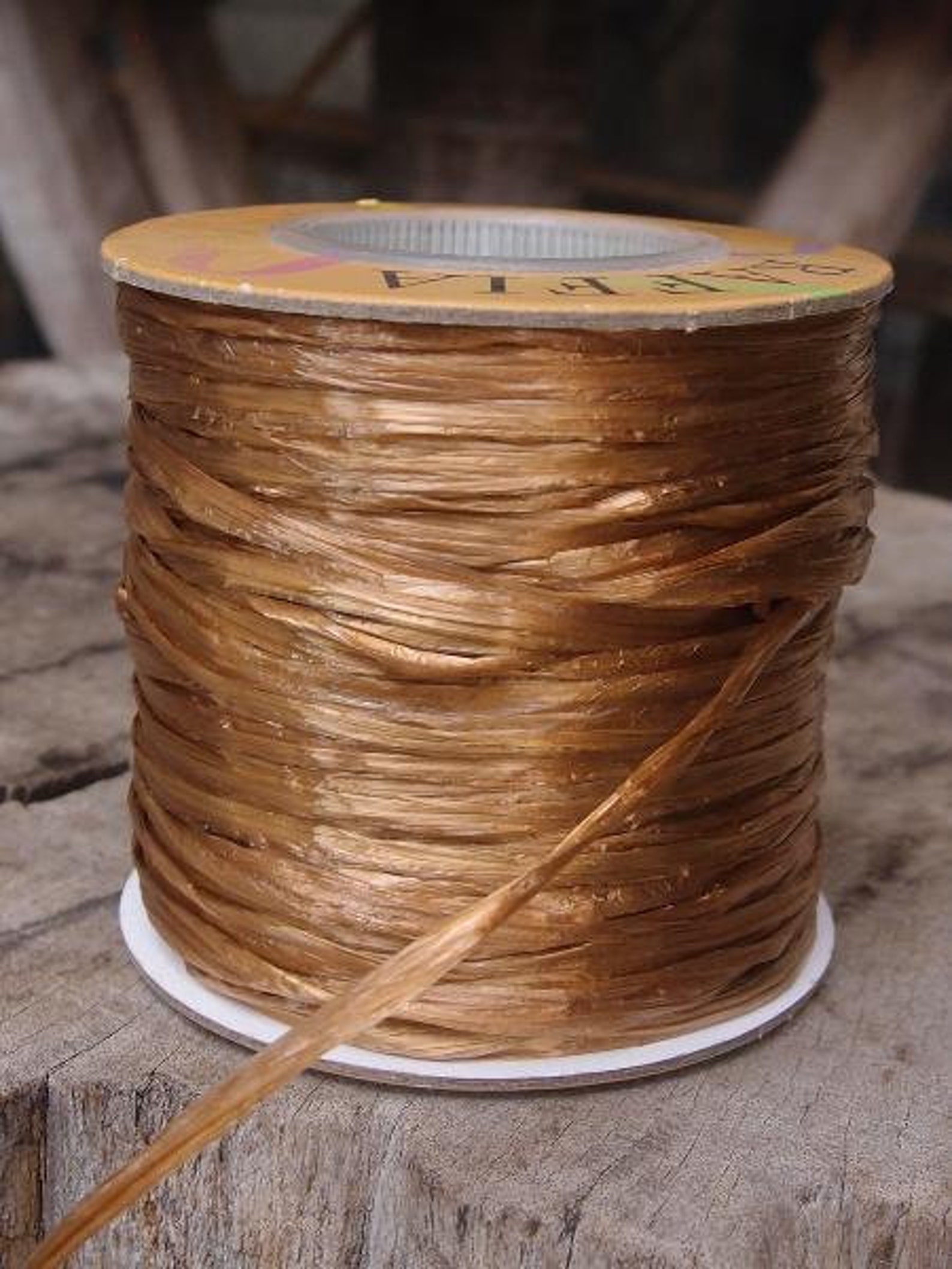 Pearlized Synthetic Raffia Roll 100 Yards Choose Colors - Etsy