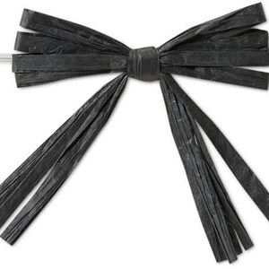 Set of 12 Colored 4" Raffia Bows With Wire Ties - Choose Colors * Free ...