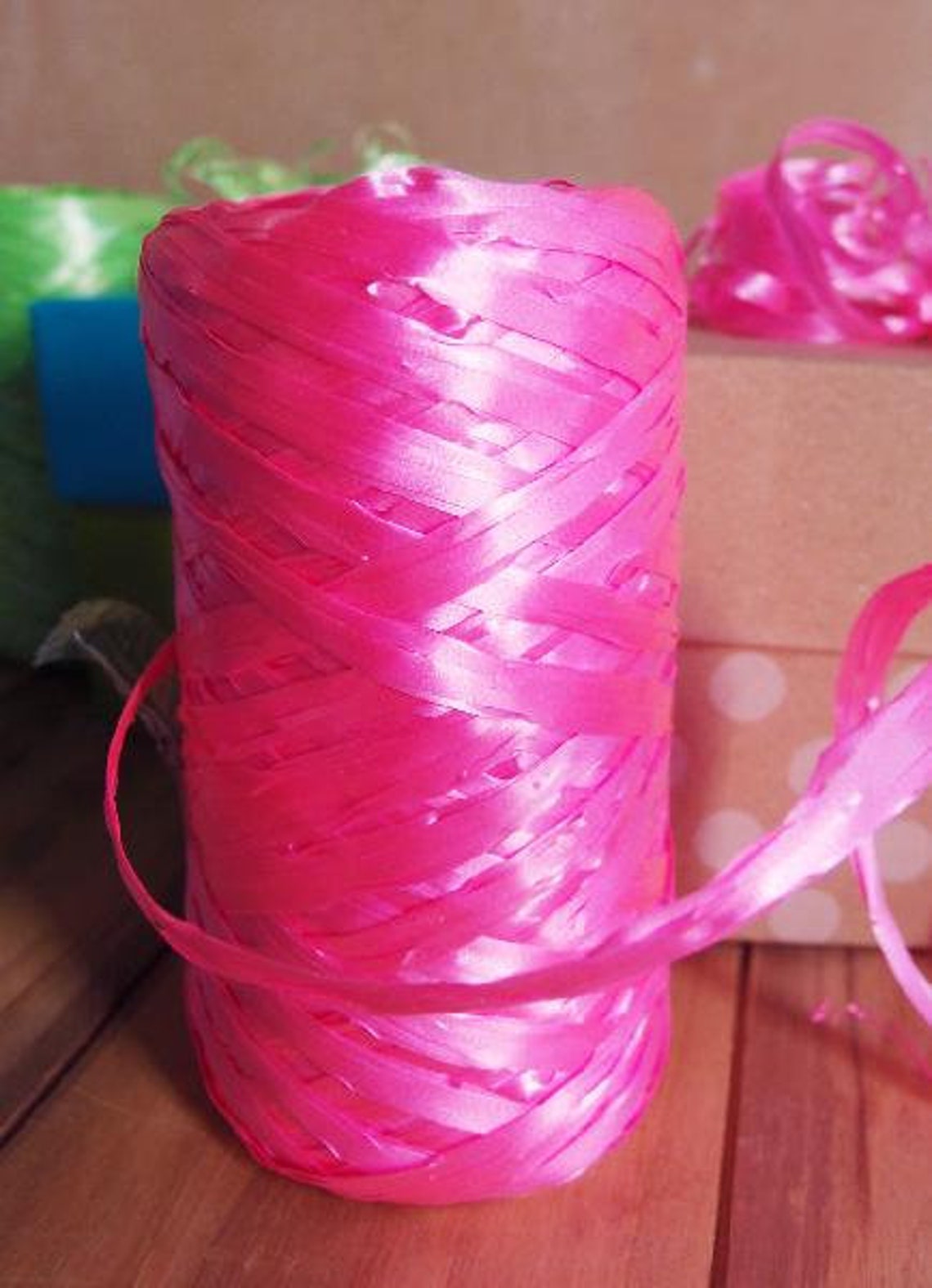 Upscale 5mm Fibrolated Raffia Roll 50 Meters Choose Colors - Etsy