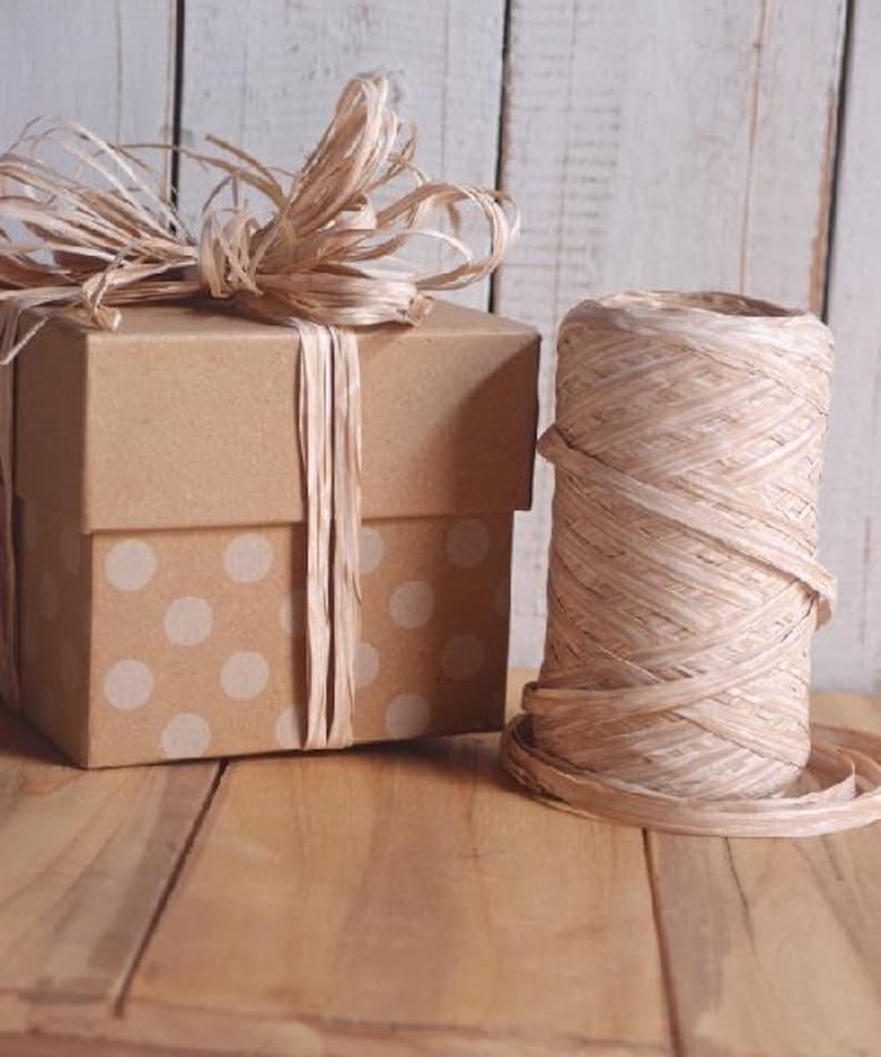 Upscale 5mm Fibrolated Raffia Roll 50 Meters Choose Colors - Etsy