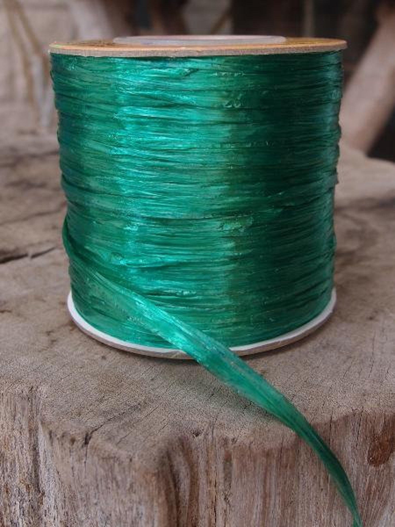 Rollo de rafia sintética perlado 100 yardas Elija los - Etsy España