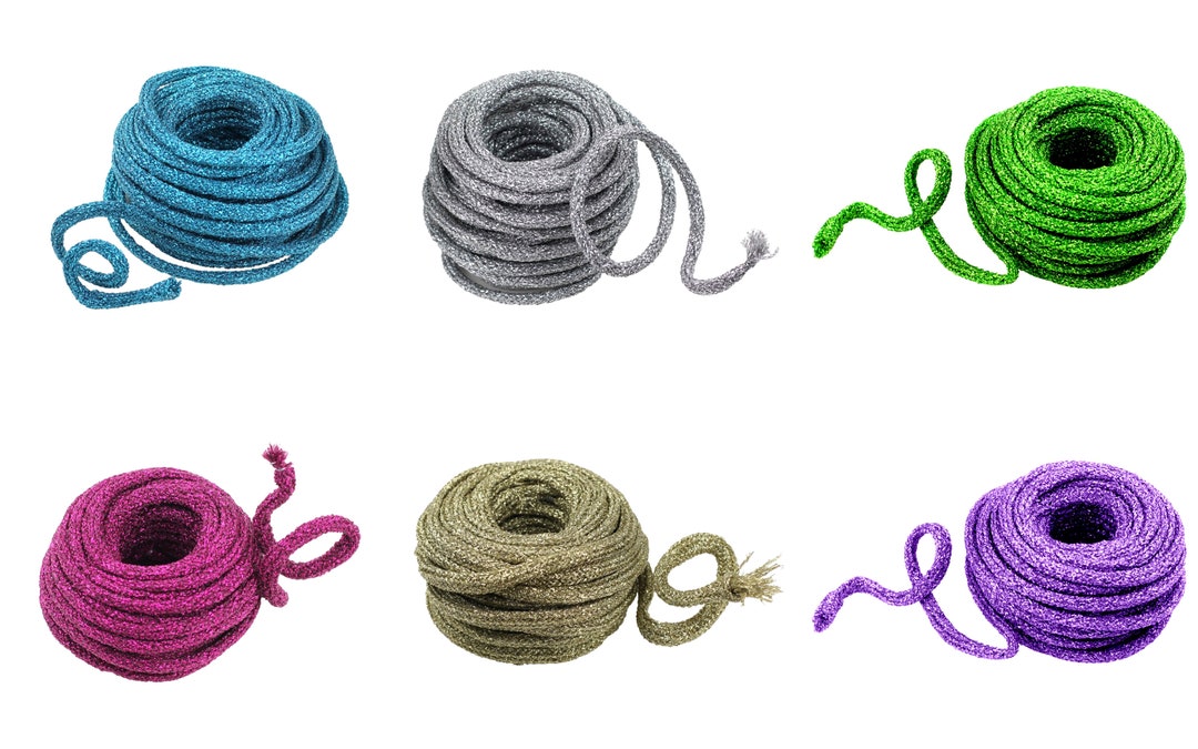 Shimmery Metallic Wired Rope 9 Yards - Colors * Free Shipping * - Etsy