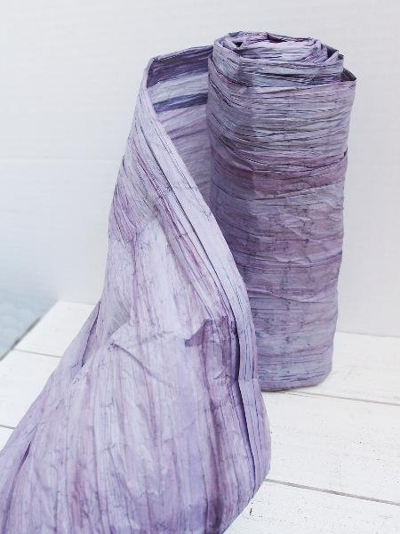 Italian Floral Paper Garland Bouquet Crinkle Wrap Sheets | Etsy