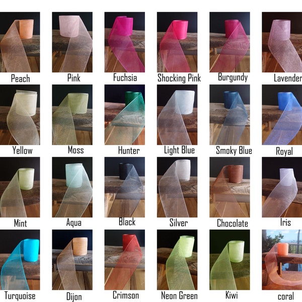 Sheer Ribbon - Etsy