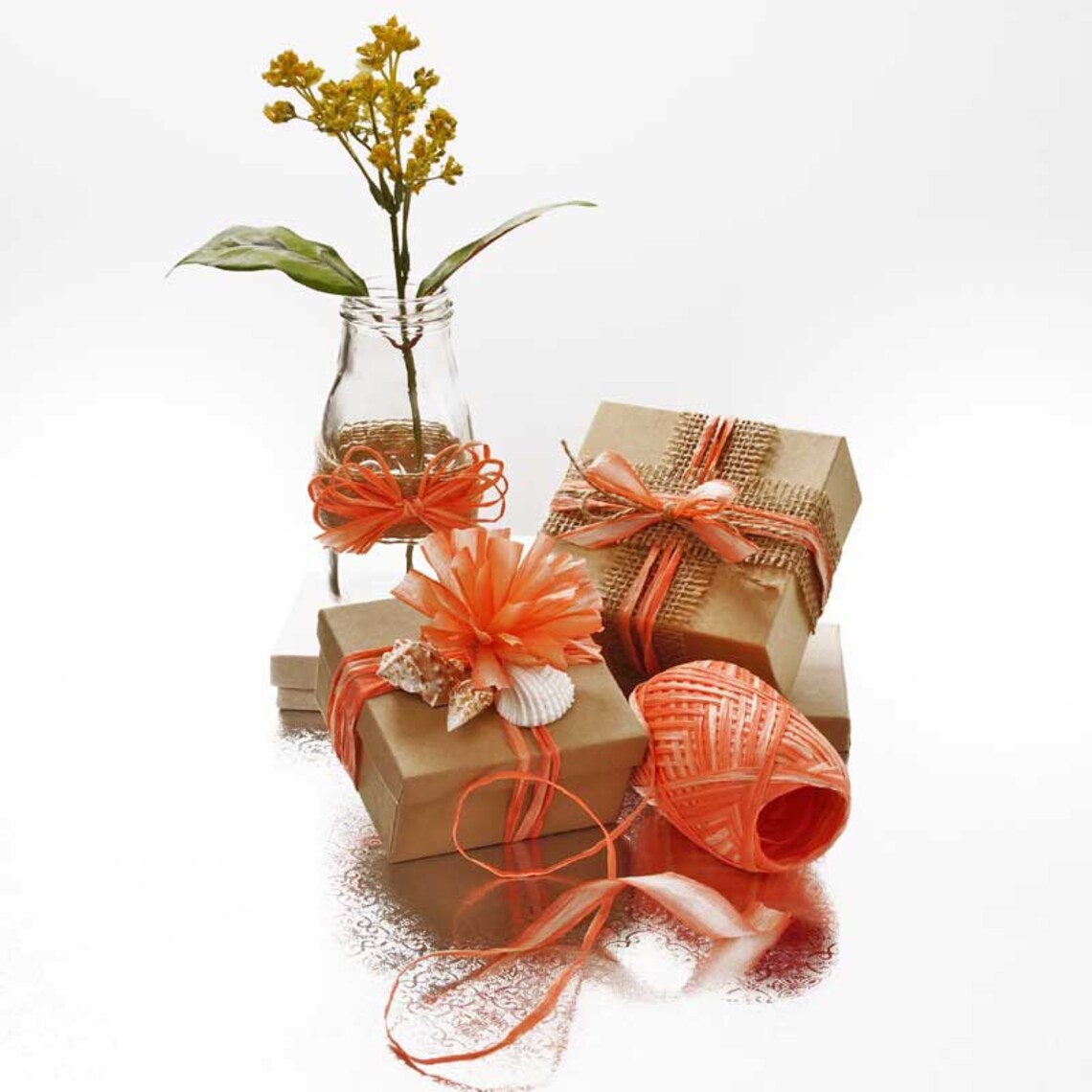 Variegated Two Tone Ombre Faux Paper Raffia 18mm X 100 Yards | Etsy